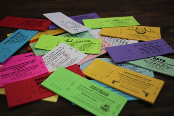 Custom Printed Raffle Tickets | Raffles for Less