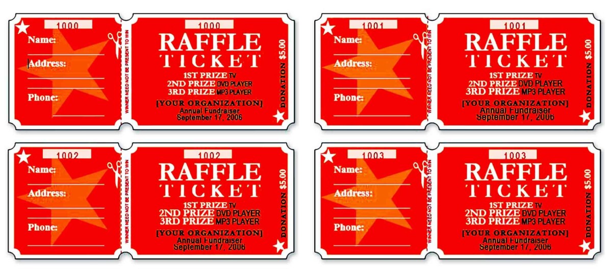 How to Make a Lottery Raffle Tickets Gift Basket
